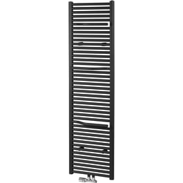 Ben Lineos handdoekradiator 178x50cm 1067W Zwart - Sanidirect