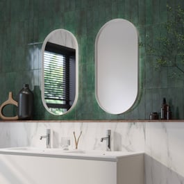 Ben Vita Spiegel 40x4x80 cm Mat Wit - Sanidirect